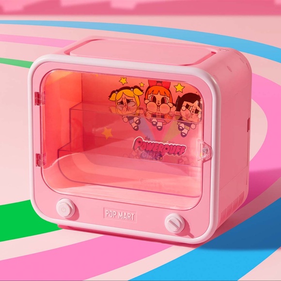POP MART | Other | Pop Mart Pink Powerpuff Girls Display Case | Poshmark
